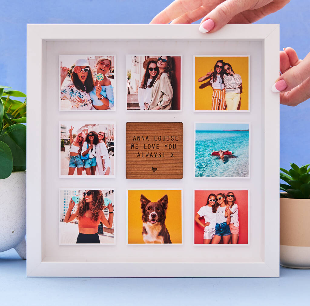Best Friend Personalised Framed Photo Print – Sophia Victoria Joy