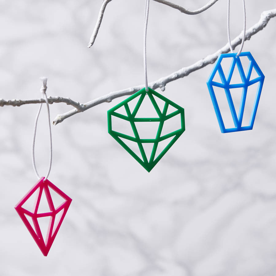 Geometric Christmas Decoration – Sophia Victoria Joy