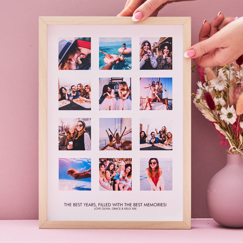 Personalised Special Friend Framed Photo Print – Sophia Victoria Joy