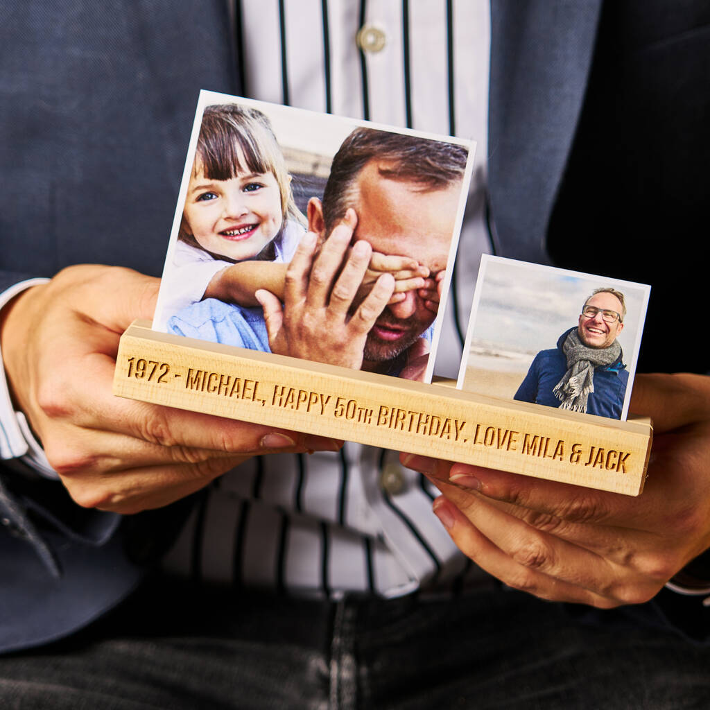Personalised Birthday Photo Block – Sophia Victoria Joy