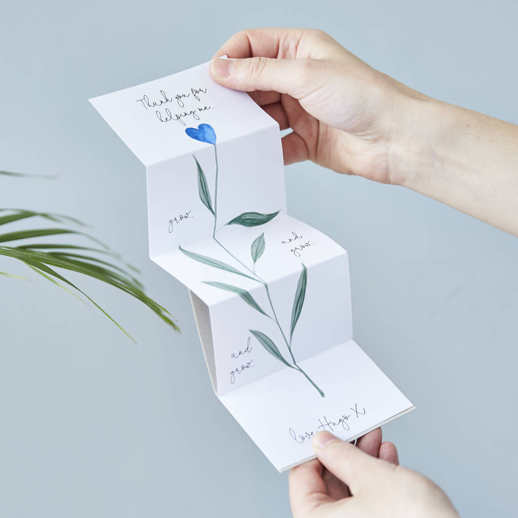 Personalised Grow Card For Him – Sophia Victoria Joy