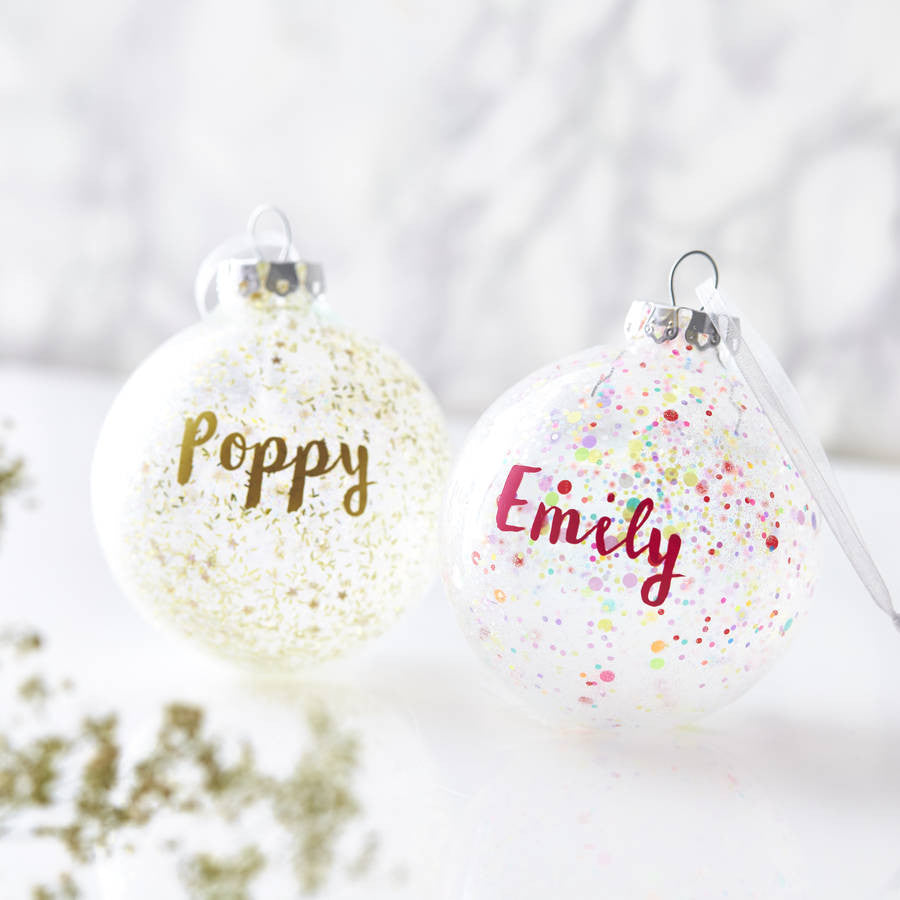 Personalised Pick And Mix Bauble – Sophia Victoria Joy